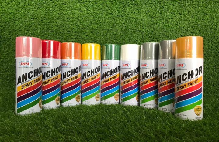 [100% ORIGINAL] 400ml DPI Anchor Spray Paints Standard Colors | Lazada