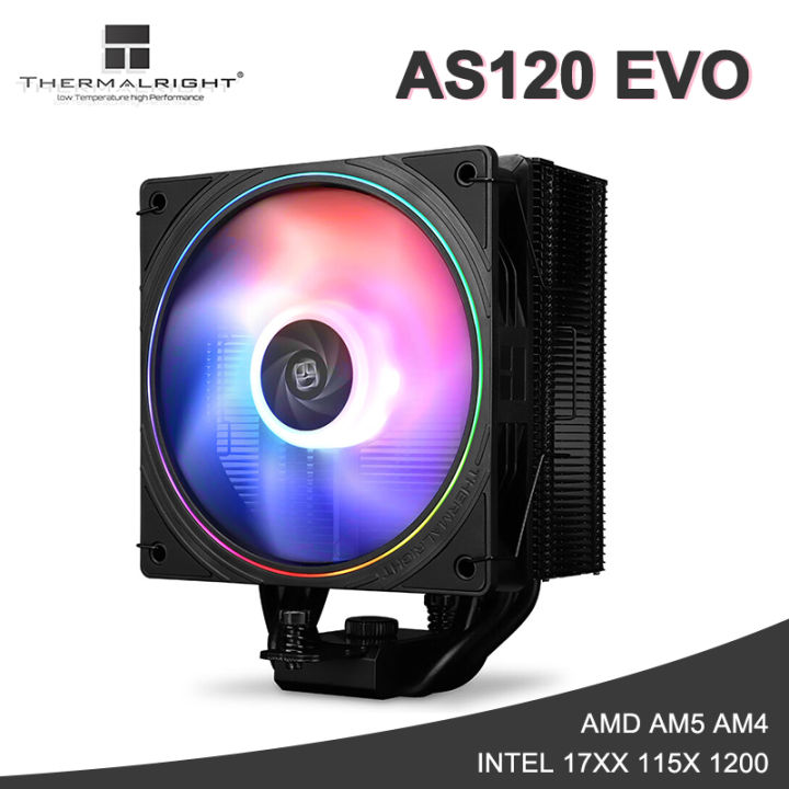 Thermalright as120 EVO bộ làm mát CPU aghp4.0 4 heatpipe 120mm PWM argb ...