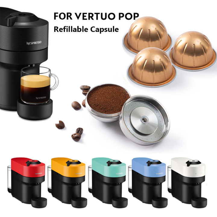 สำหรับ Nespresso Vertuo POP รีฟิลกาแฟแคปซูล Vertuoline ฟิลเตอร์แคปซูล ...