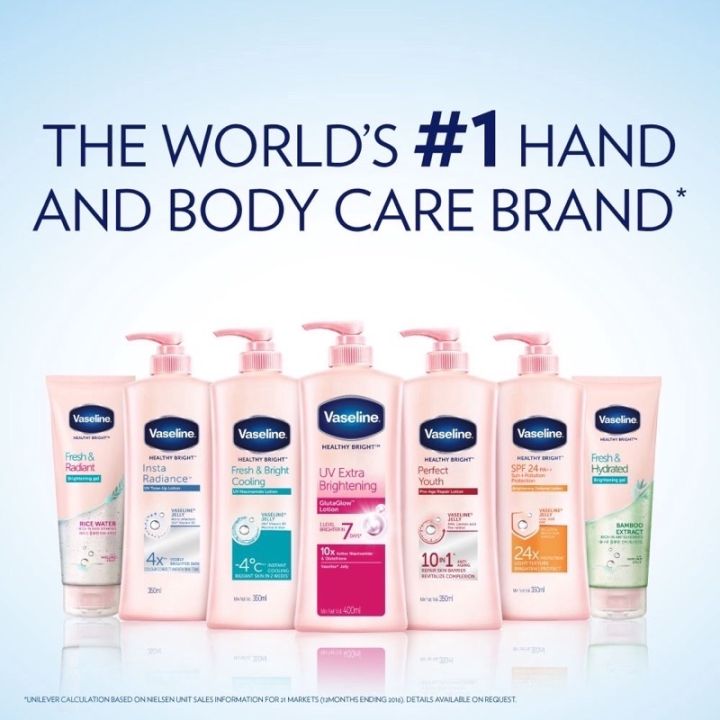 Vaseline Healthy White Lotion Sun Protection SPF 24/ cocoa radiant ...
