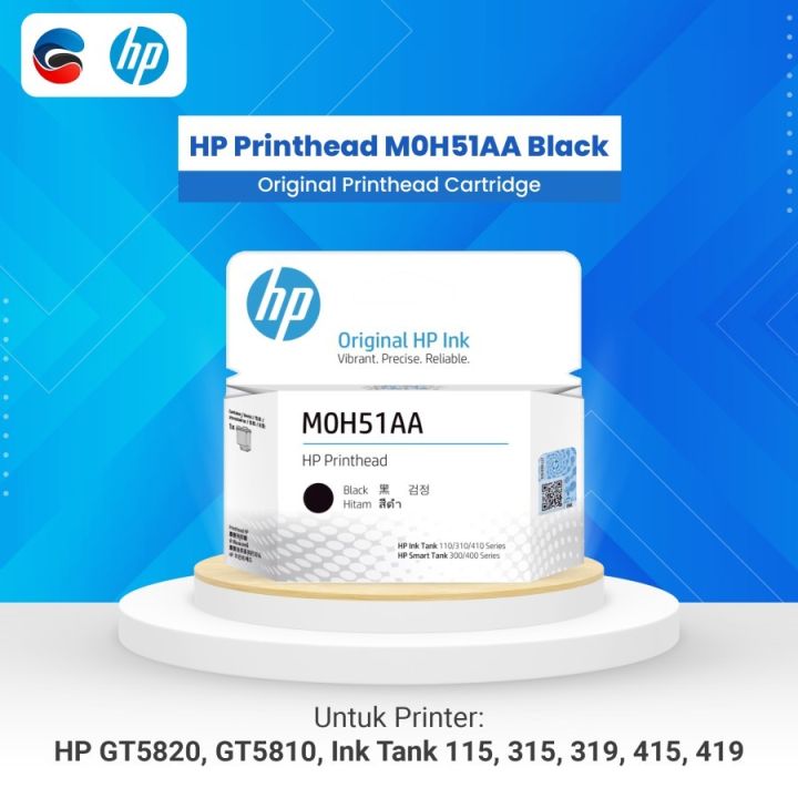 HP Printhead Cartridge M0H51AA Black Original | Lazada Indonesia
