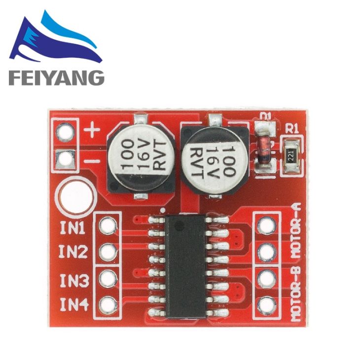 2 DC motor drive module reversing PWM speed dual H bridge stepper motor ...