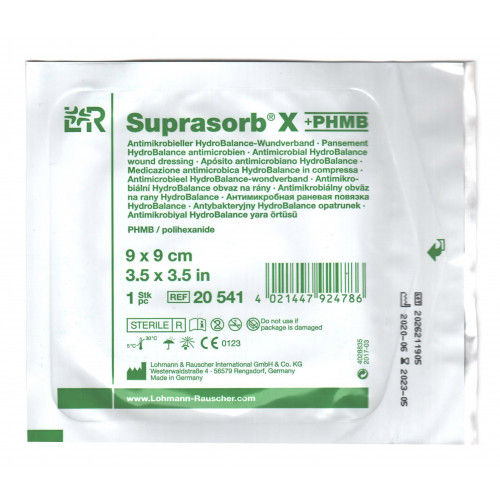 Suprasorb X + Phmb 9x9cm spon luka 1lembar | Lazada Indonesia