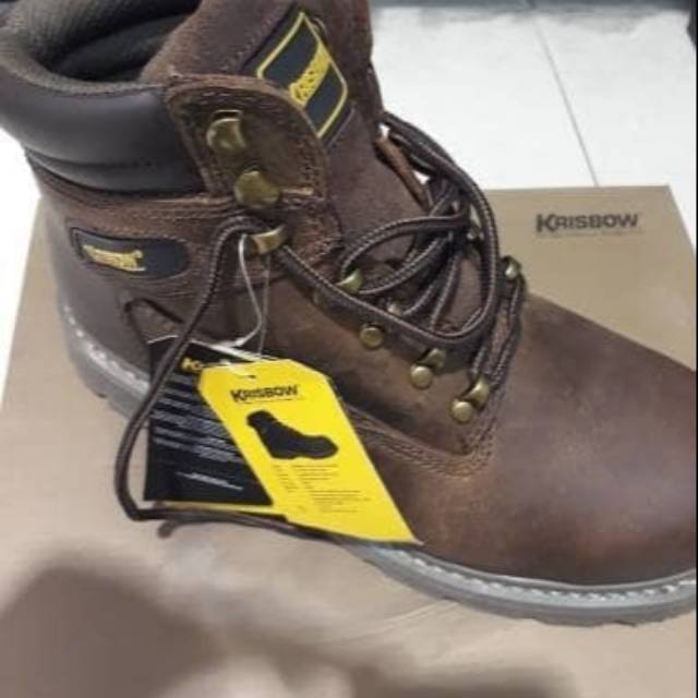 Jual SAFETY SHOES BOOTH SEPATU SAFETY KRISBOW ORIGINAL Terbaru | Lazada ...