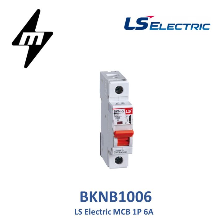LS Electric BKN - b 1006 Miniature Circuit Breaker MCB Type C 1 Pole 6A ...