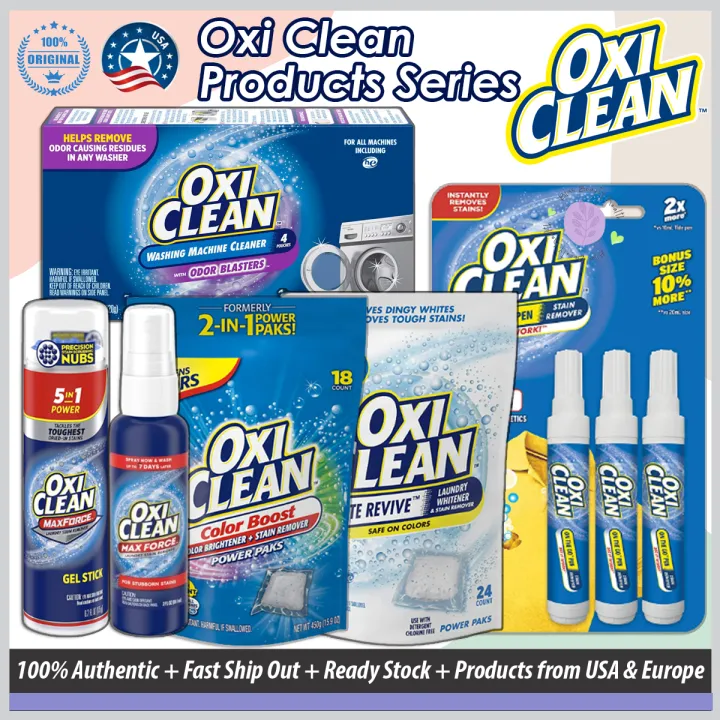 OxiClean Color Boost Color, Max Force Gel Stain Remover Stick, Washing ...