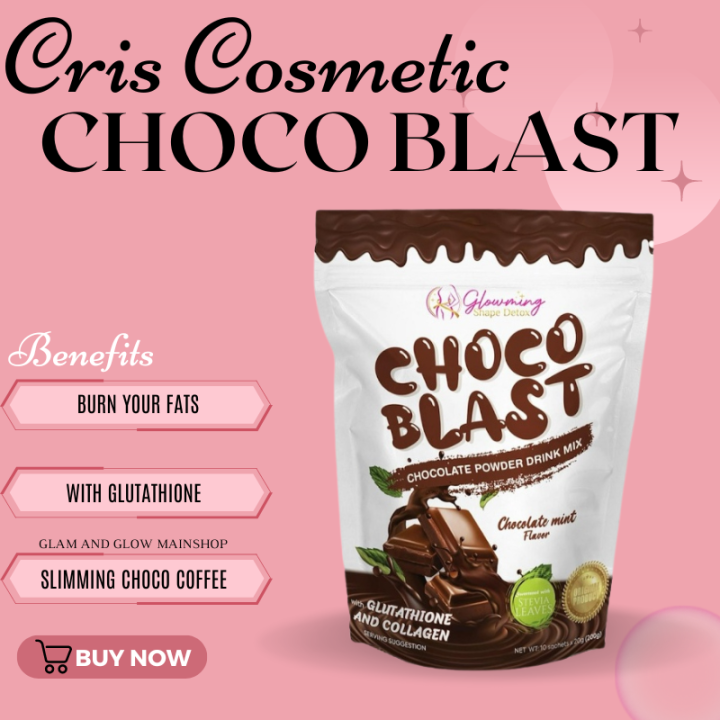 Glowming Shape Detox Choco Blast Chocolate Mint Powder Drink Mix ...