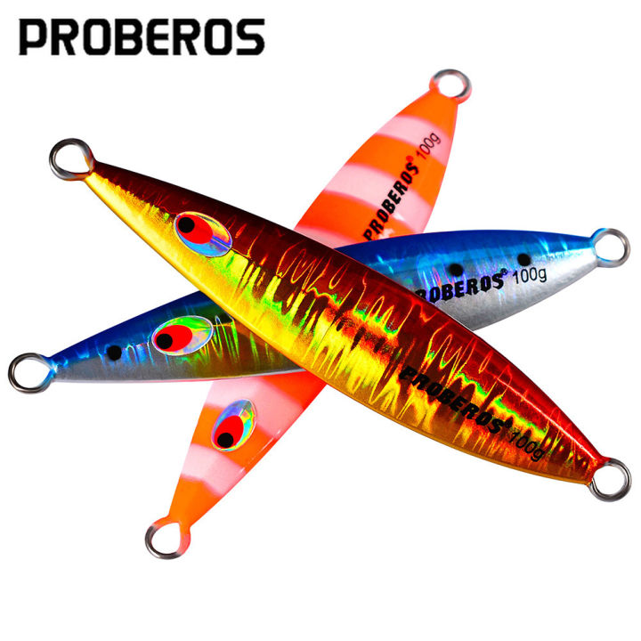PROBEROS เหยื่อตกปลาเกมหนัก1ชิ้น,เหยื่อสปินเนอร์จิ๊กสำหรับตกปลาหล่อ40 ...