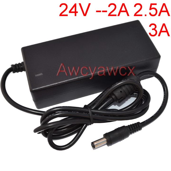 AC 100V-240V adapter DC 24V 2A 2.5A 3A Switching power supply Charger 48W 60W 72W LED Light ...
