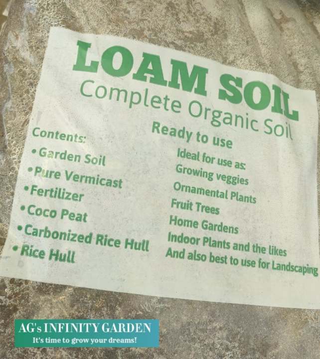 ORGANIC LOAM SOIL Ready to use complete with garden soil, coco peat ...