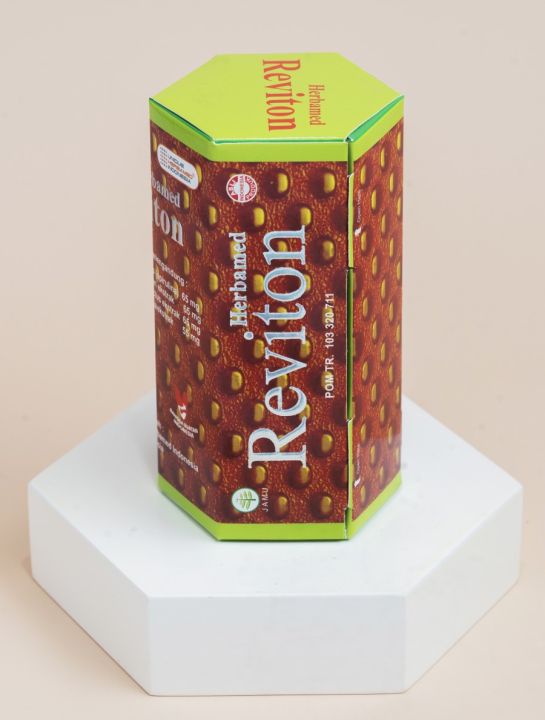 Kapsul REVITON Herbamed Merevitalisasi kerusakan jaringan Dan Stamina ...