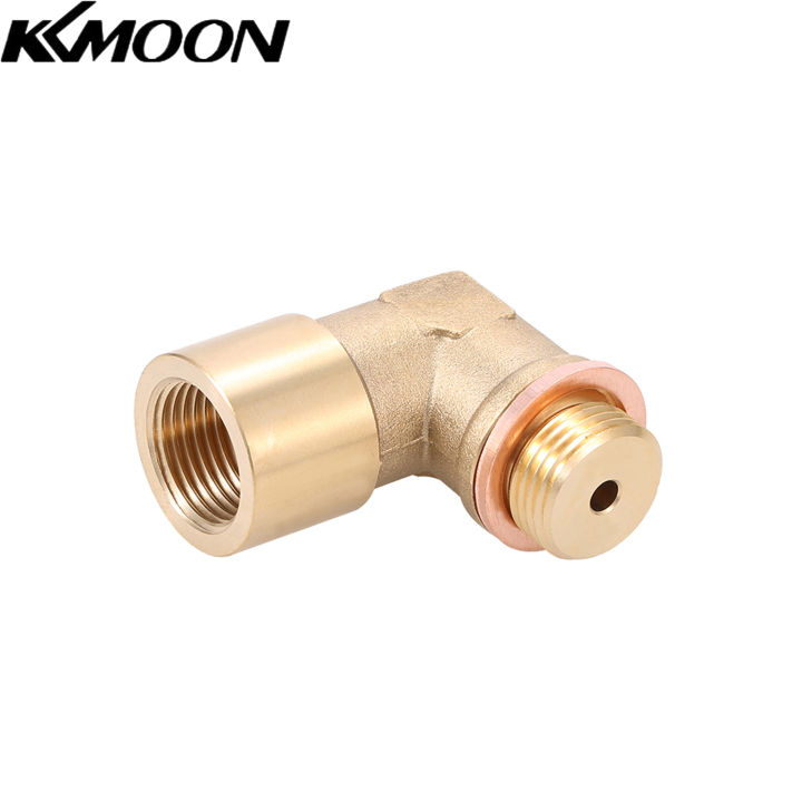 90° Angled Lambda O2 Oxygen Sensor Extender Spacer for Decat Hydrogen ...