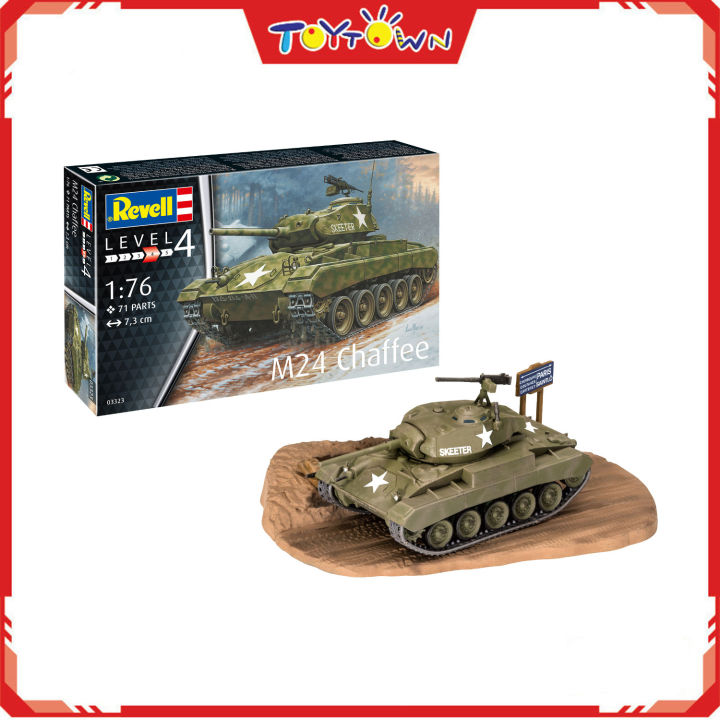 Revell 1:76 Scale Plastic Model Kit: M24 Chaffee | Lazada PH