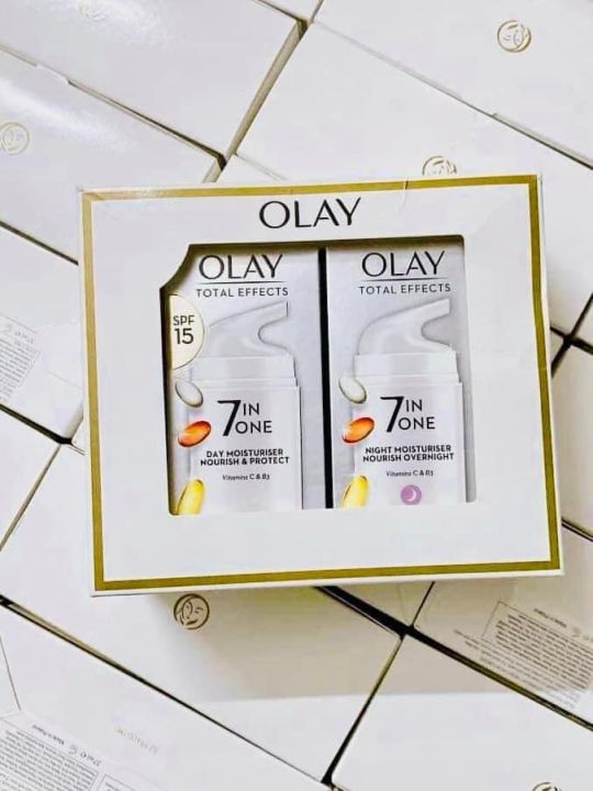 [ 100% Original ] OLAY Total Effects Day Moisturiser Nourish & Protect ...