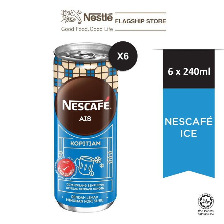 NESCAFE Ice 6 Cans 240ml | Lazada