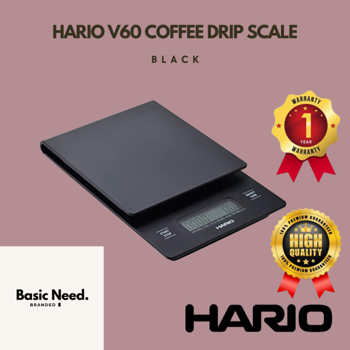 HARIO V60 DRIP COFFEE SCALE AND TIMER POUR-OVER SCALE | Lazada