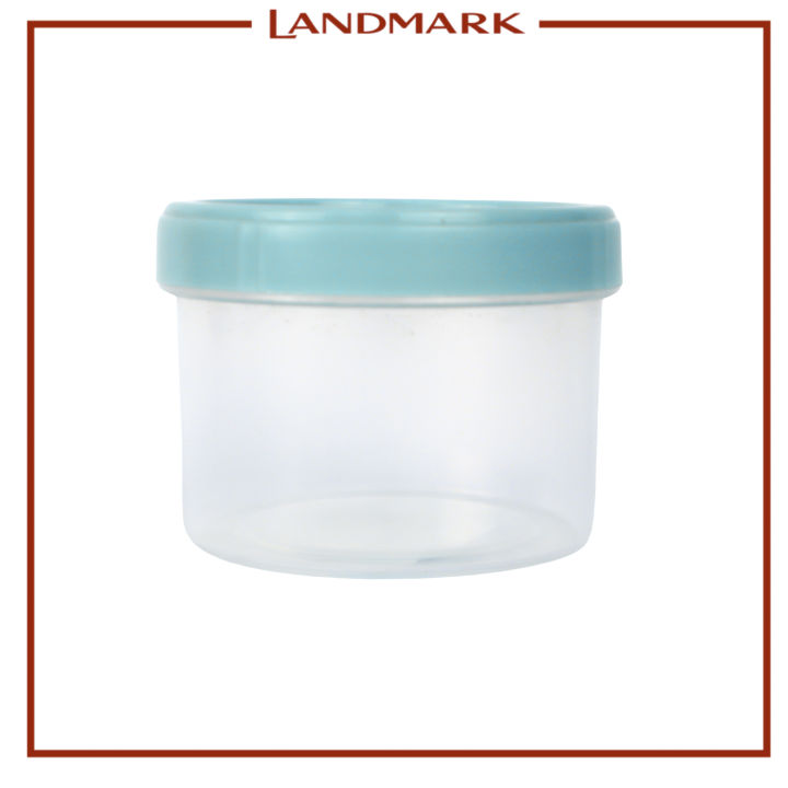 Klio Mini Round Short Clear Canister 60ml with Lid 6 x 6 x 5cm | Lazada PH