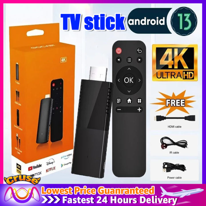 Smart TV Stick 4K HD Android 13.0 Mini TV Boxes HDMI 5G Wifi TV Media ...