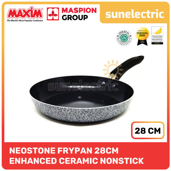 Maxim Neostone Frypan Panci / Wajan Penggorengan Keramik / Ceramic Teflon Non Stick Anti Lengket ...