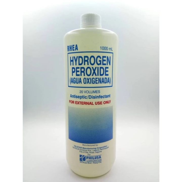 Rhea Hydrogen Peroxide 6% 20 volumes 1 liter | Lazada PH