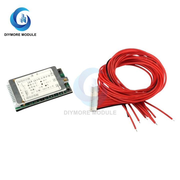 13S 48V 15A Lithium Battery Protection Board BMS PCB Board without ...