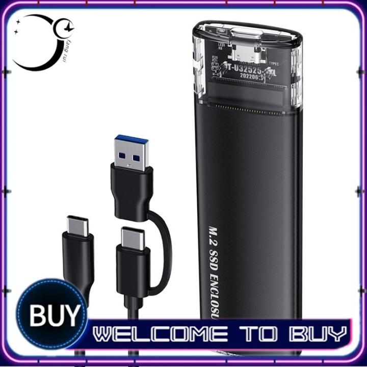 M.2 2280 2260 2242 SSD NVME PCIe NGFF SATA Dual Protocol USB Type C PCI-E M2 SSD External ...