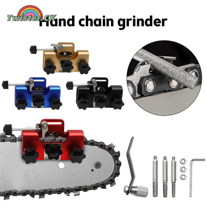 Twister.CK Manual Chain Grinder Precision Grinding Sharpener Portable ...