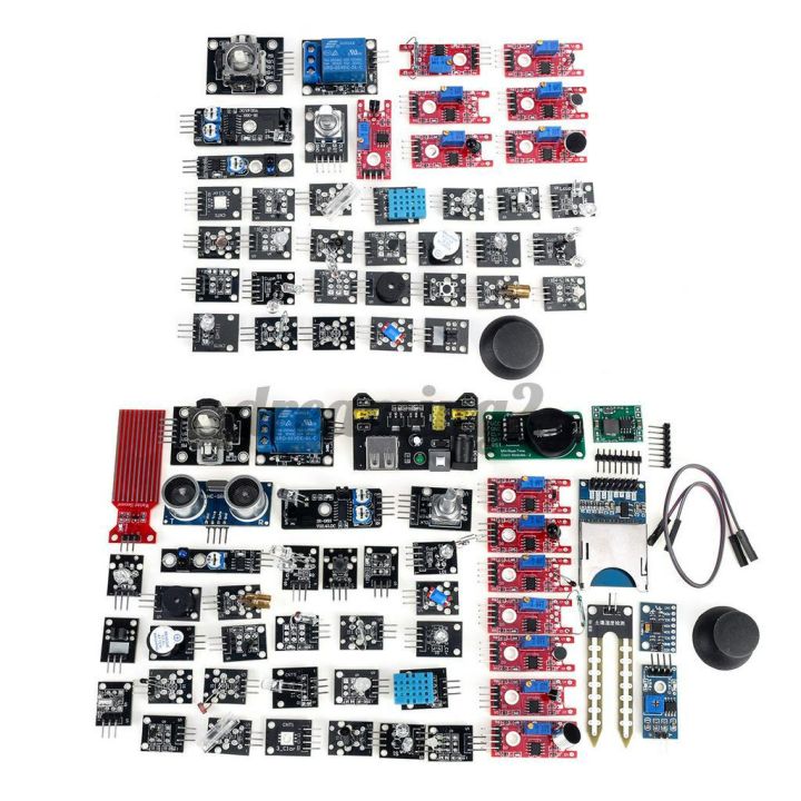 137 In 45 In 1 Sensor Module Starter Kit Set For Arduino Raspberry Pi