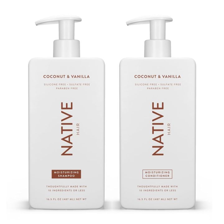 Native Shampoo & Conditioner 487ml | Contain Naturally Derived ...