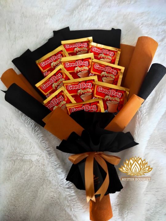 Hand Buket Kopi Good Day | AB 880 Kopi Kapal Api | Hadiah Wisuda Ulang ...