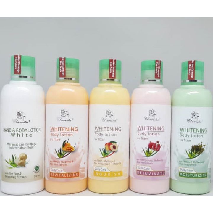 Claresta Hand & Body Lotion White - 200ml | Lazada Indonesia
