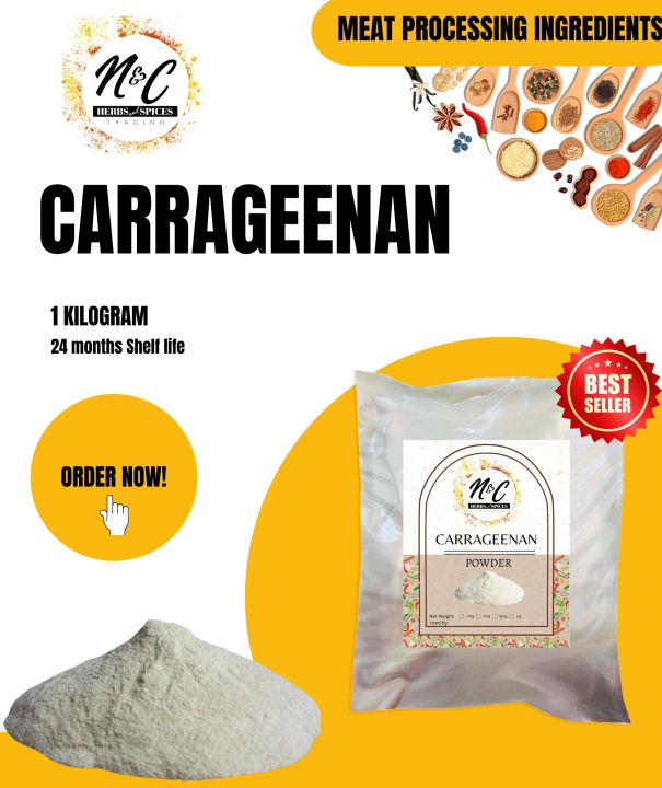 Carrageenan Powder 100g 250g 500g 1kg Herbs and Spices | Lazada PH