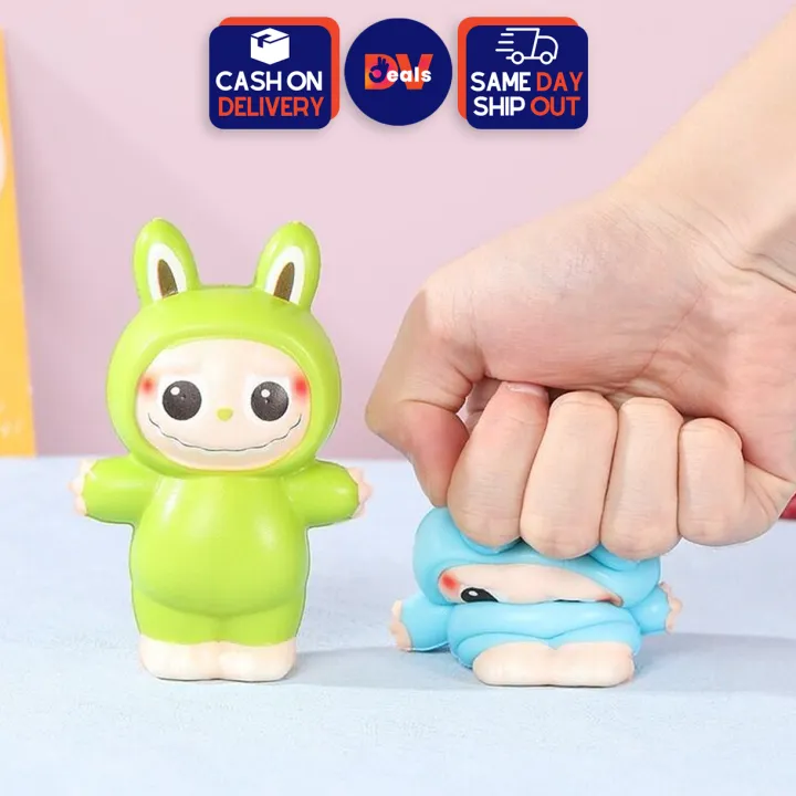 DVDeals Squishy Labubu Stress Doll Toy – Perfect to Relax and Unwind ...