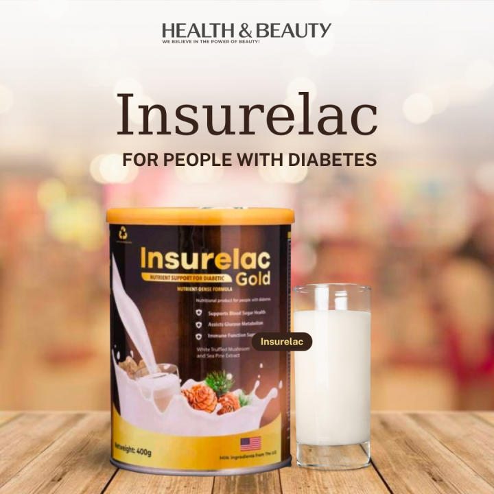 【HOT DEAL】 Insurelac Nut Milk Nasure Supports Diabetes Helps Control ...