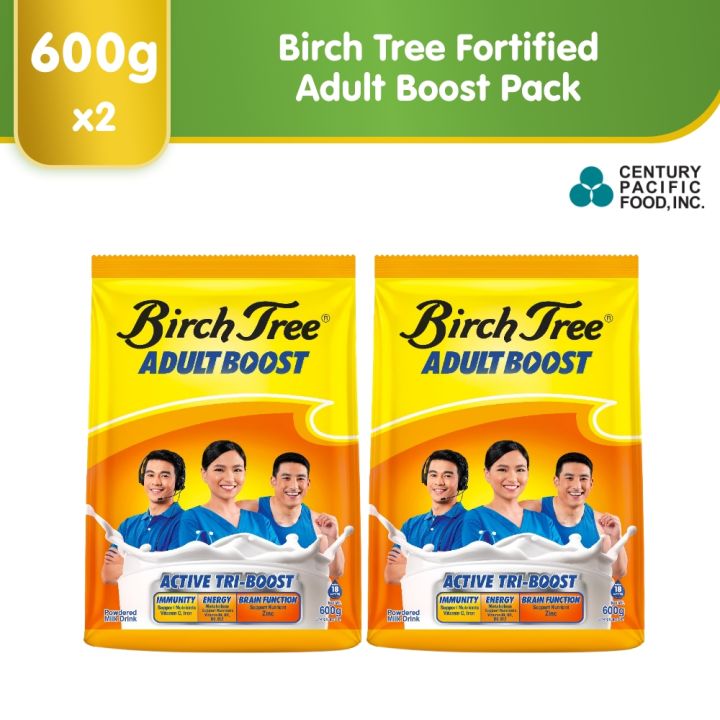 Birch Tree Fortified Adult Boost 300g x2 | Lazada PH
