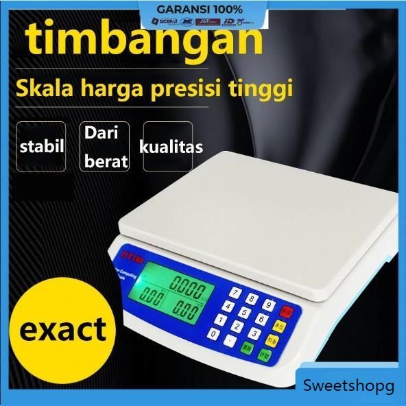 timbangan Digital Computing Scale 30kg Single Display / Timbangan Buah ...