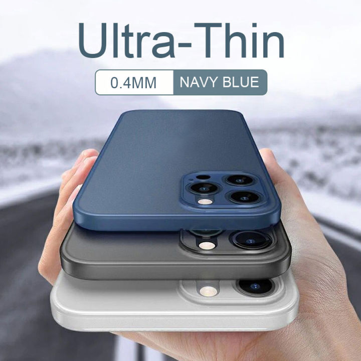 Ốp Điện Thoại PP Siêu Mỏng Trong Mờ Cho iPhone 16 Pro Max 15 14 13 12 11 Pro XS Max Mini XR X 7 ...