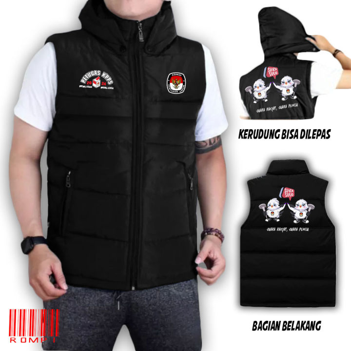 ROMPI KPPS 2024 TERBARU / JAKET ROMPI PARASUT / ROMPI SABLON KPPS ...