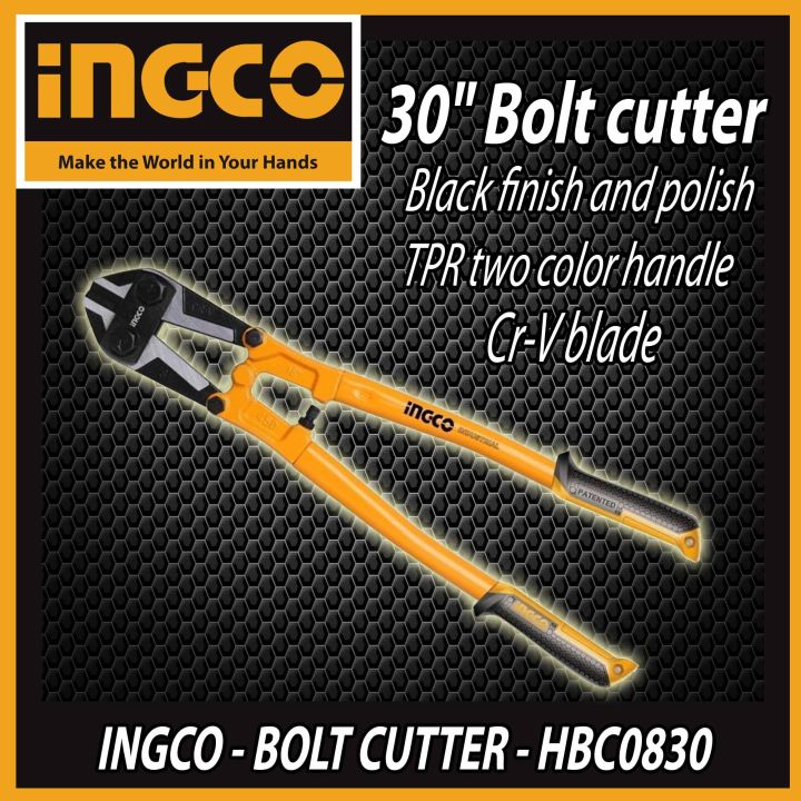 INGCO Bolt cutter 30" Hand tools HBC0830 | Lazada PH