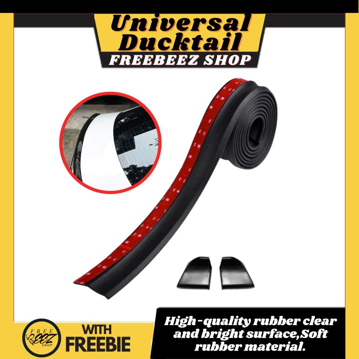 Samurai Universal Authentic 1.5M Black Rubber Duck Tail Rear Trunk ...