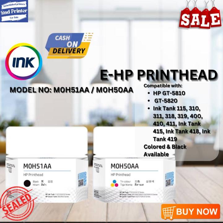 HP Printhead M0H51AA M0H50AA Black & Tri - Color For HP smart Tank and ...