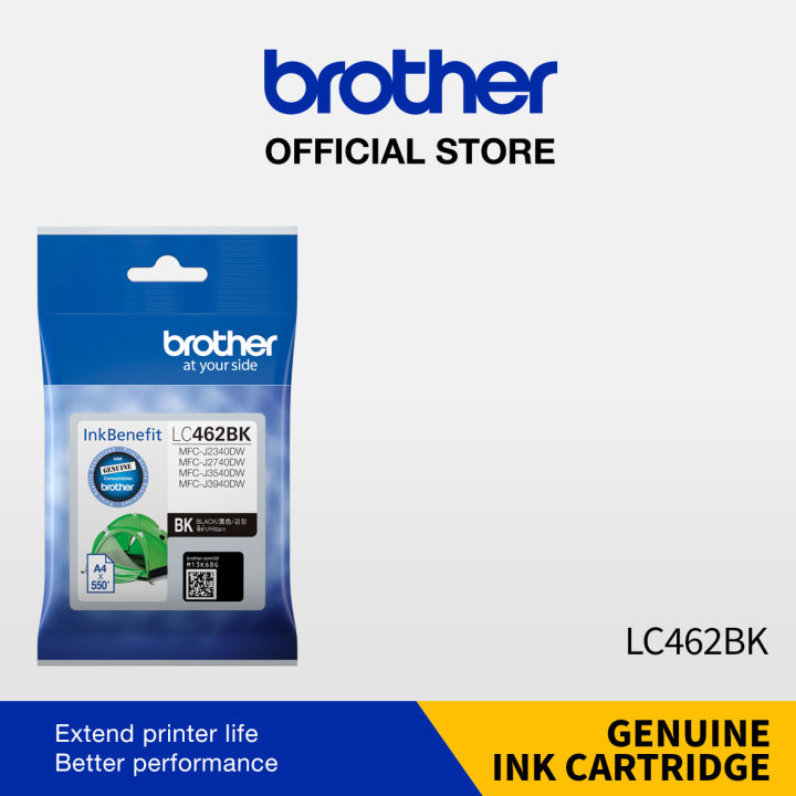 Brother LC462 Cyan / Magenta / Yellow / Black Original Ink Cartridge ...