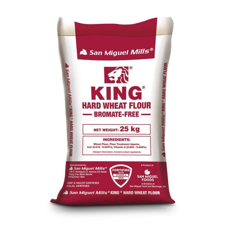 King Hard Wheat Flour (San Miguel Mills) / Bread Flour / Primera ...