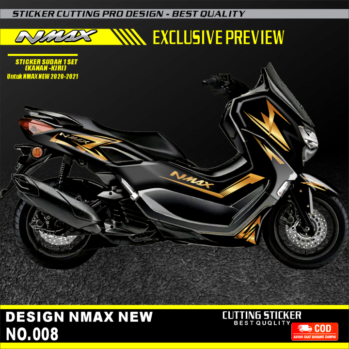 CUTTING STICKER LIST ALL NEW NMAX 2020/2021/2022/2023 | Lazada Indonesia