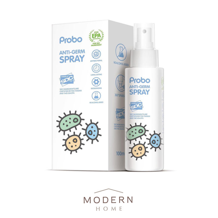 PROBO Anti-Germ Spray 100ml / Antibacterial / Antifungal / Antiviral ...