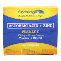 PEARLY C ASCORBIC ACID + ZINC 100 CAPSULES MULTIVITAMINS PEARLY-C exp ...