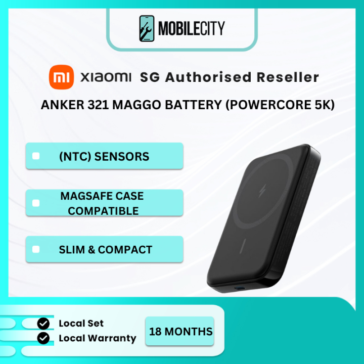 Anker Powerbank\Anker 321 MagGo Battery (PowerCore 5K) | Lazada Singapore