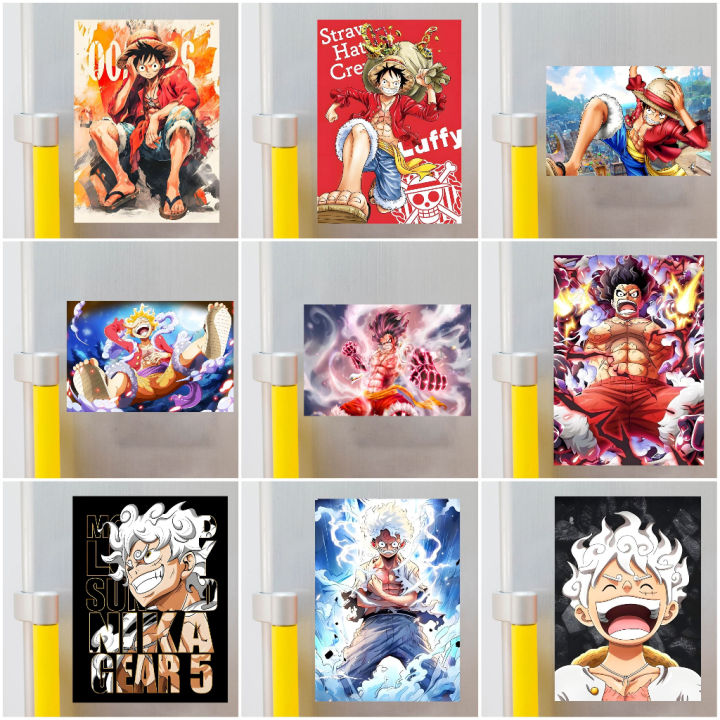 Monkey D. Luffy One Piece Fridge Magnet Size 7x10 cm | Lazada