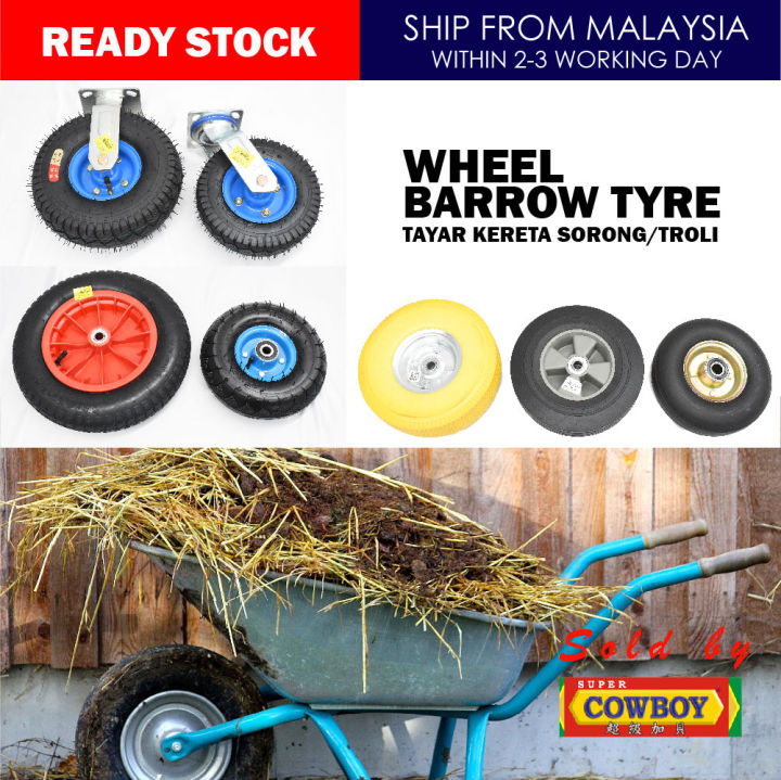 Tayar Kereta Sorong / Wheel Barrow Tyre Only / Spareparts Tayar / Tayar ...