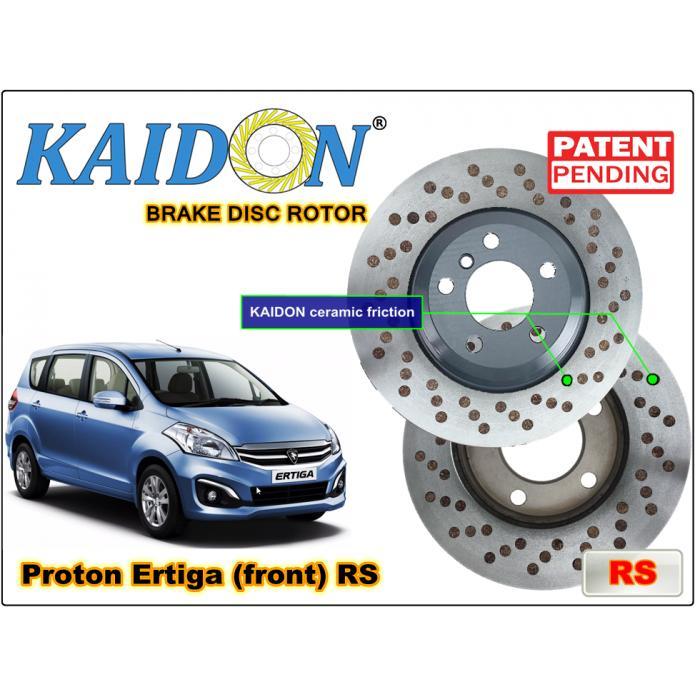 Proton ERTIGA disc rotor KAIDON (FRONT) type "RS" spec | Lazada